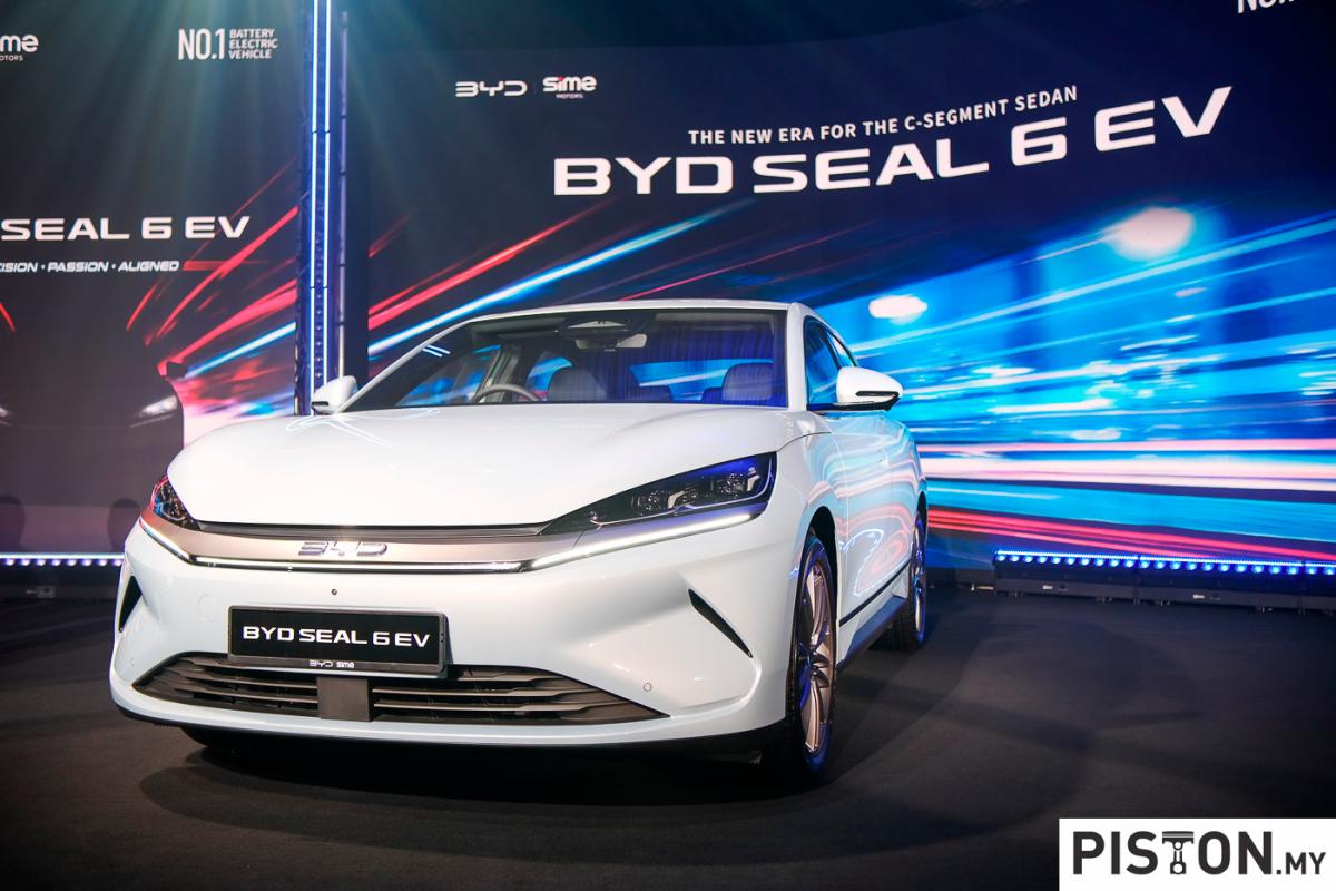 BYD SEAL 6 EV Makes Global Debut in Malaysia