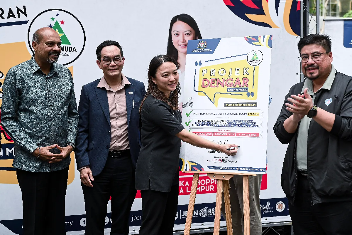 Dengar Rakan Muda project launched for youth mental health