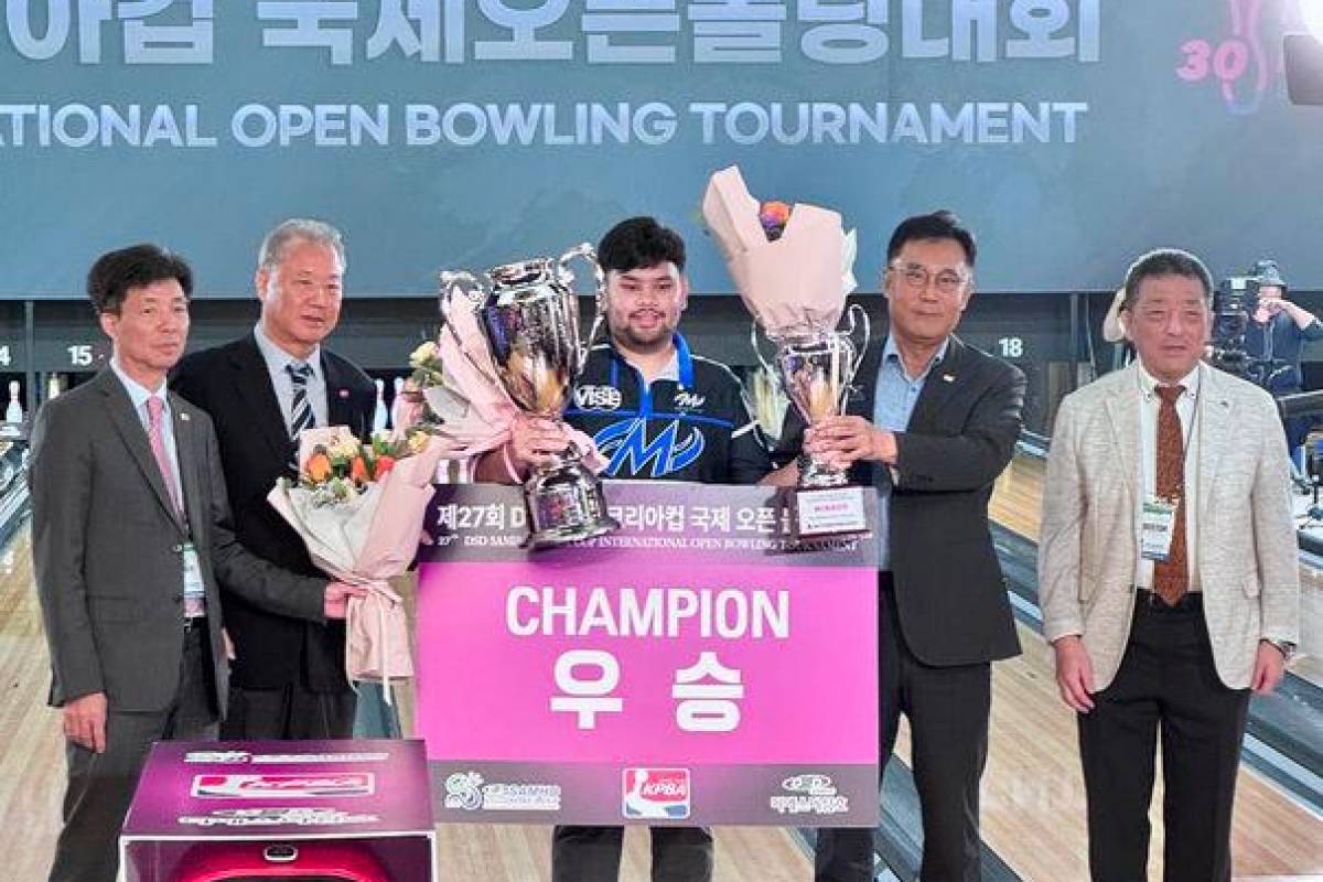 Rafiq Ismail wins Samho Cup in South Korea after father’s passing