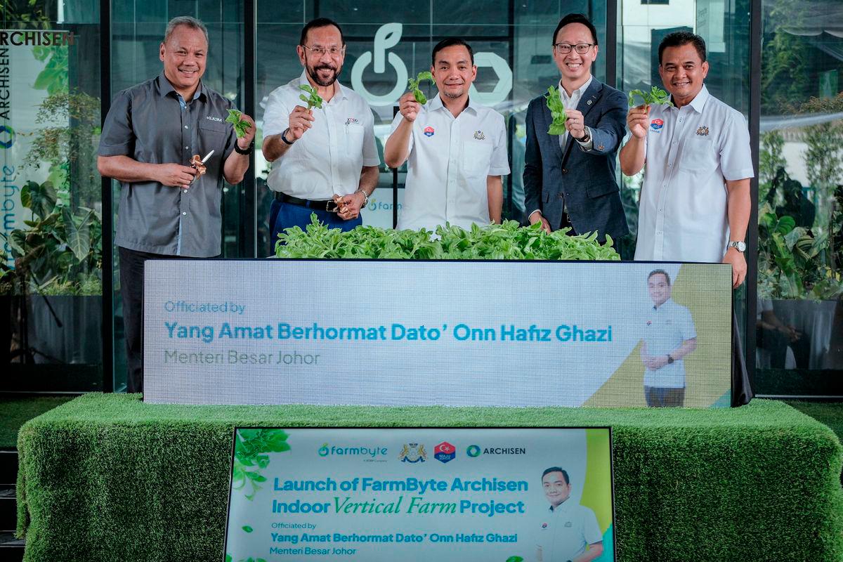 Johor launches Malaysia’s largest high-tech vertical farm