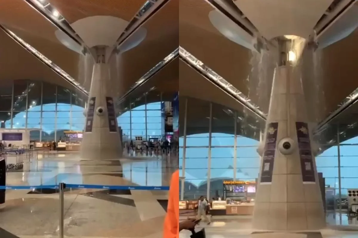 KLIA roof leaks during heavy rain, check-in counters temporarily closed