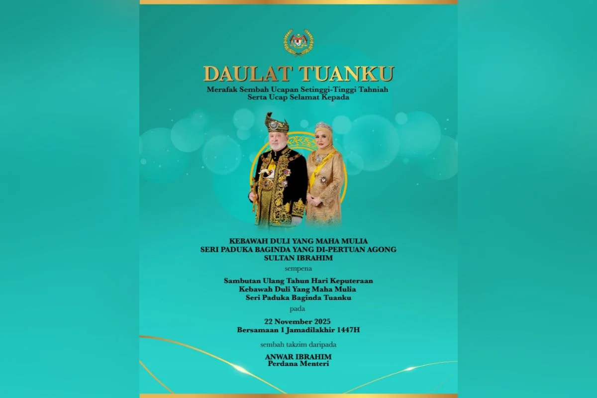 PM Anwar extends birthday wishes to King Sultan Ibrahim