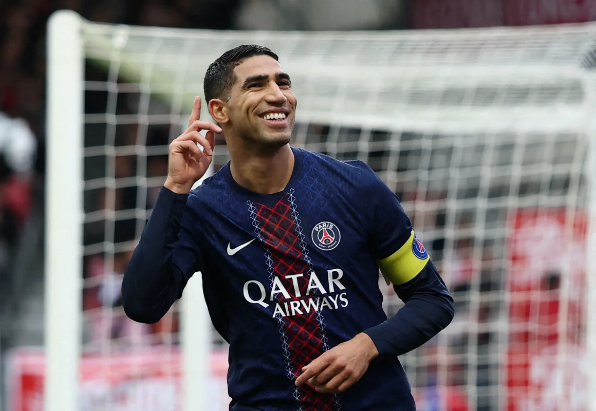 PSG defender Hakimi crowned African Footballer of the Year