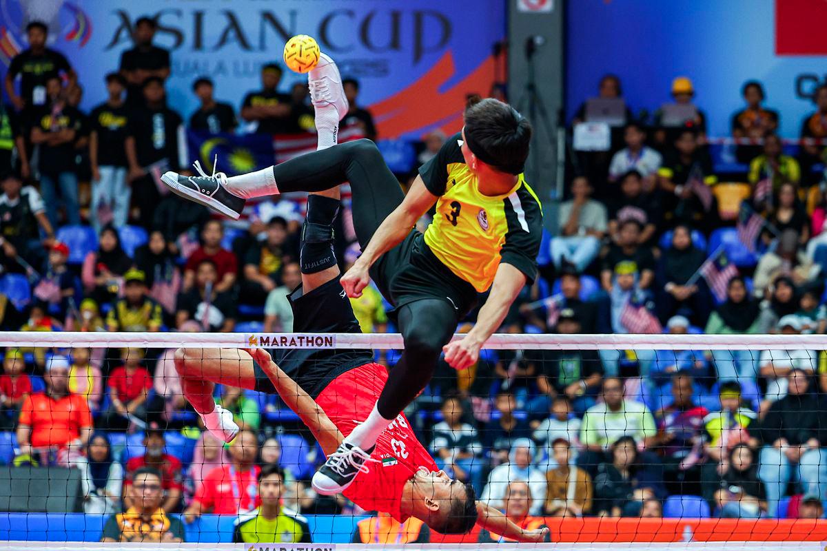 2025 Sepak Takraw Asian Cup: Malaysia emerge as quadrant champs