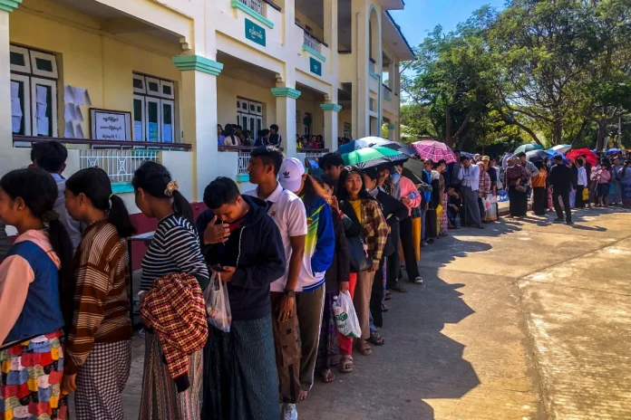Myanmar's pro-military party wins 90% of seats in junta-run election phase