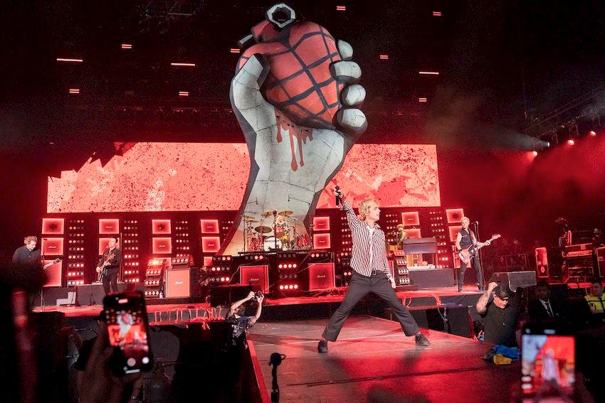 Legendary US Rock Band Green Day Kick Off Asian Tour at Galaxy Arena ...