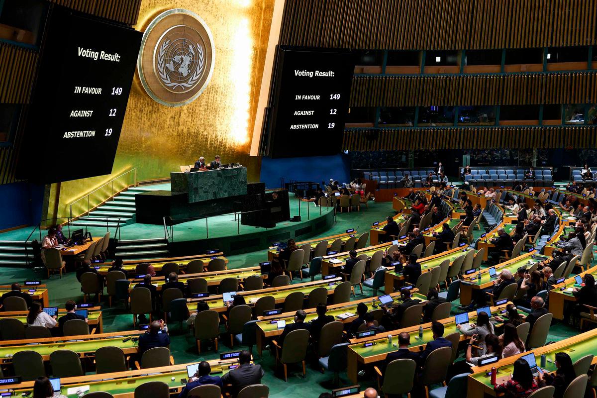 UN General Assembly calls for Gaza ceasefire, pressure on Israel