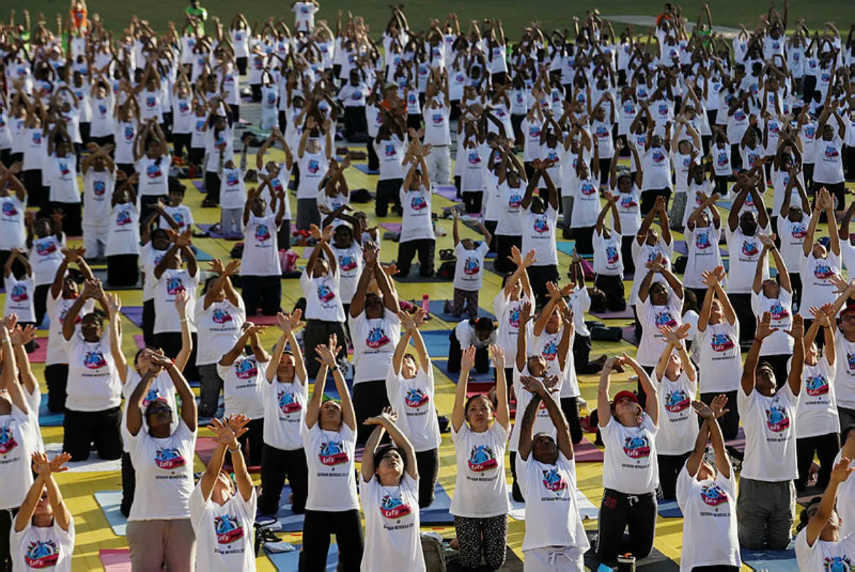 Strong body anchors a steady mind