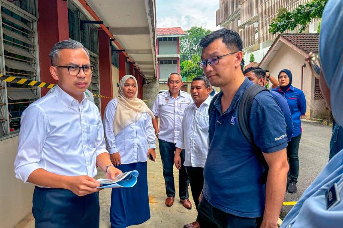 Follow-up actions to be taken to improve facilities at Sk Bangsar - Fahmi