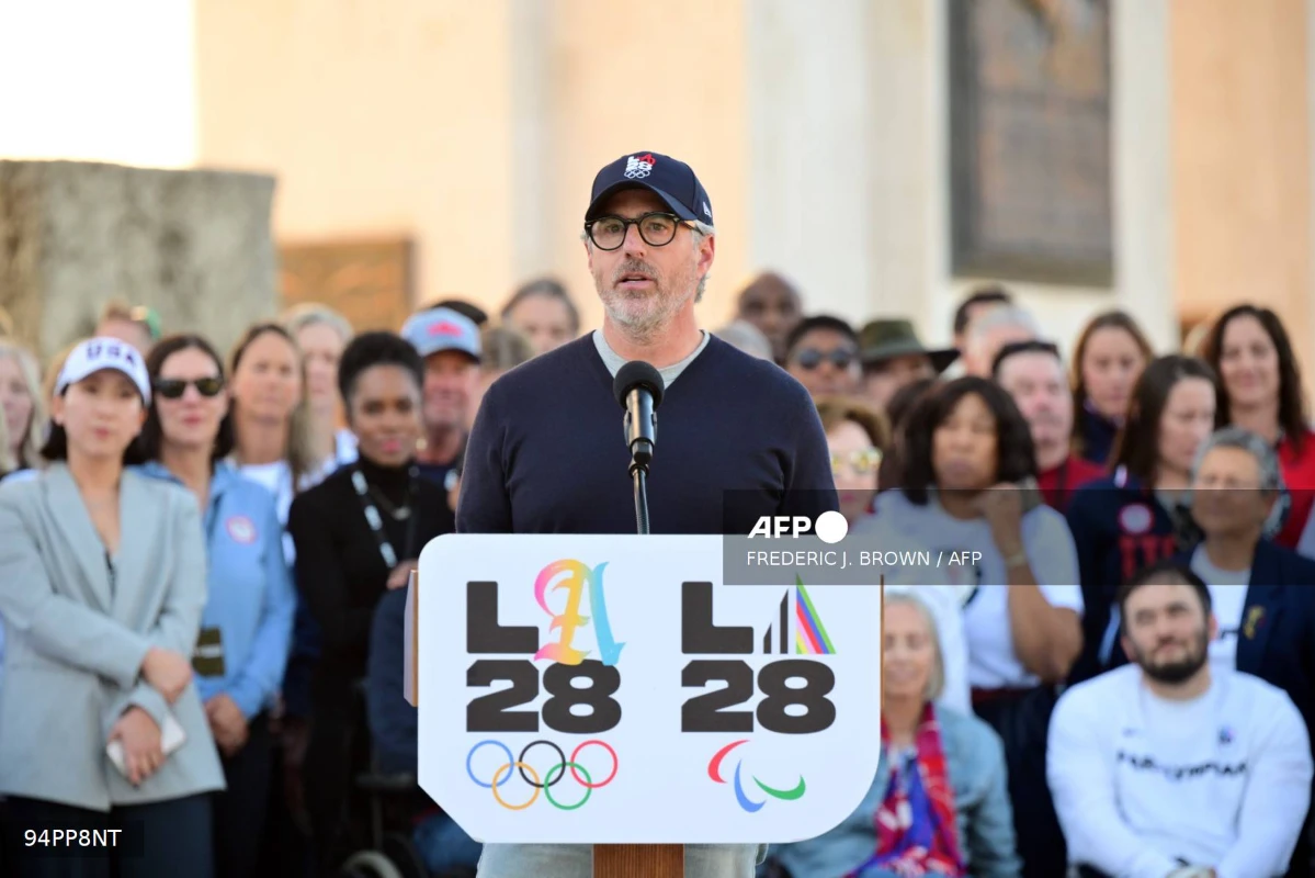 LA 2028 Olympics committee backs chairman after Epstein review