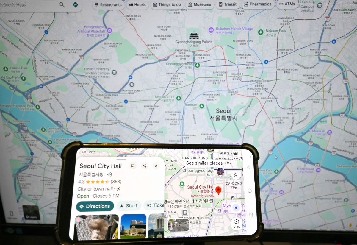 South Korea approves Google Maps data export after 20-year ban