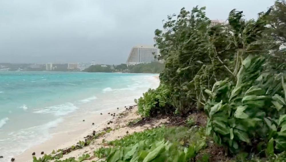 Typhoon Mawar leaves trail of destruction as it moves from Guam