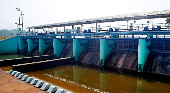 Water level at Bukit Merah Dam increases