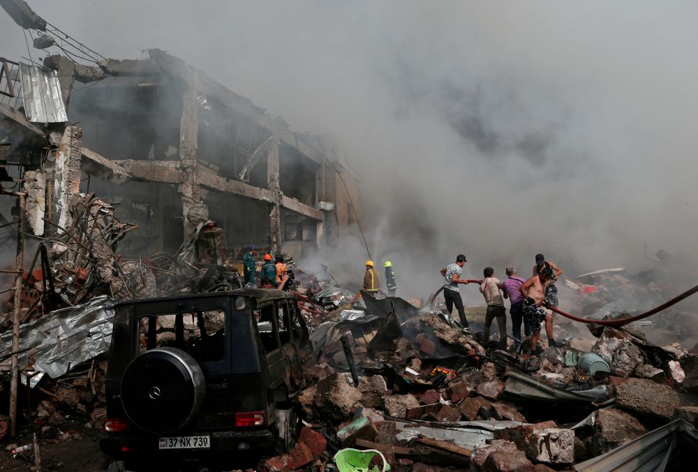 Armenian blast death toll rises to 16