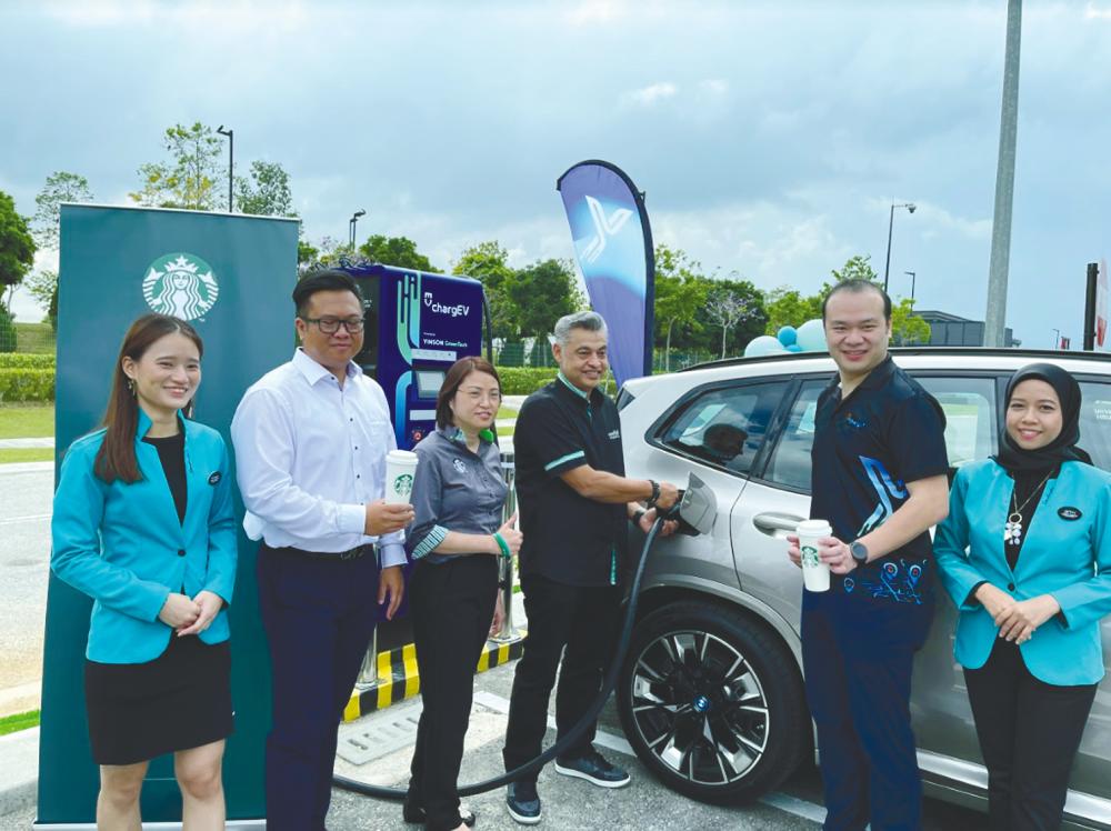 Berjaya Starbucks partners Yinson GreenTech to offer EV charging at stores