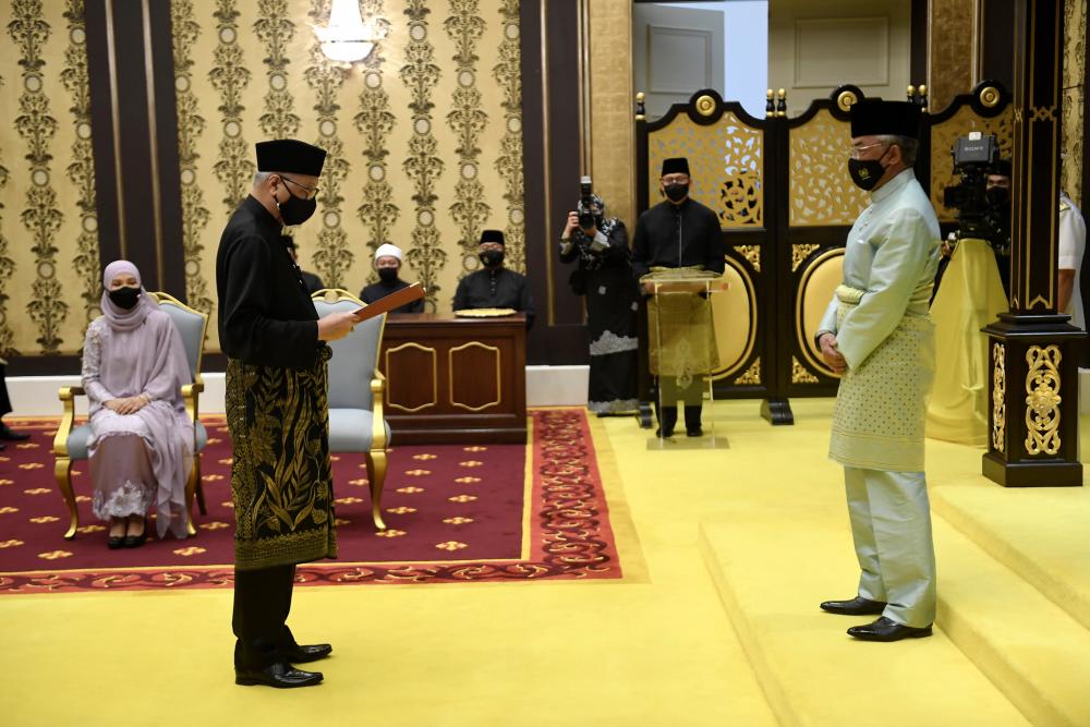 Ismail Sabri thanks King for appointment as ninth Prime Minister