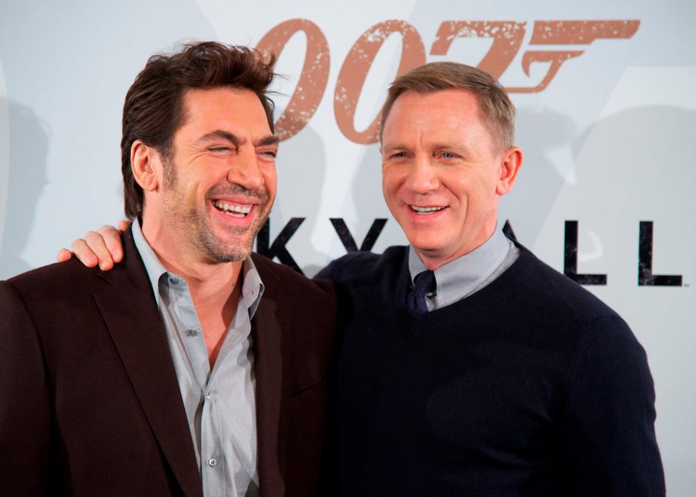 Javier Bardem once surprised Daniel Craig by jumping out of cake