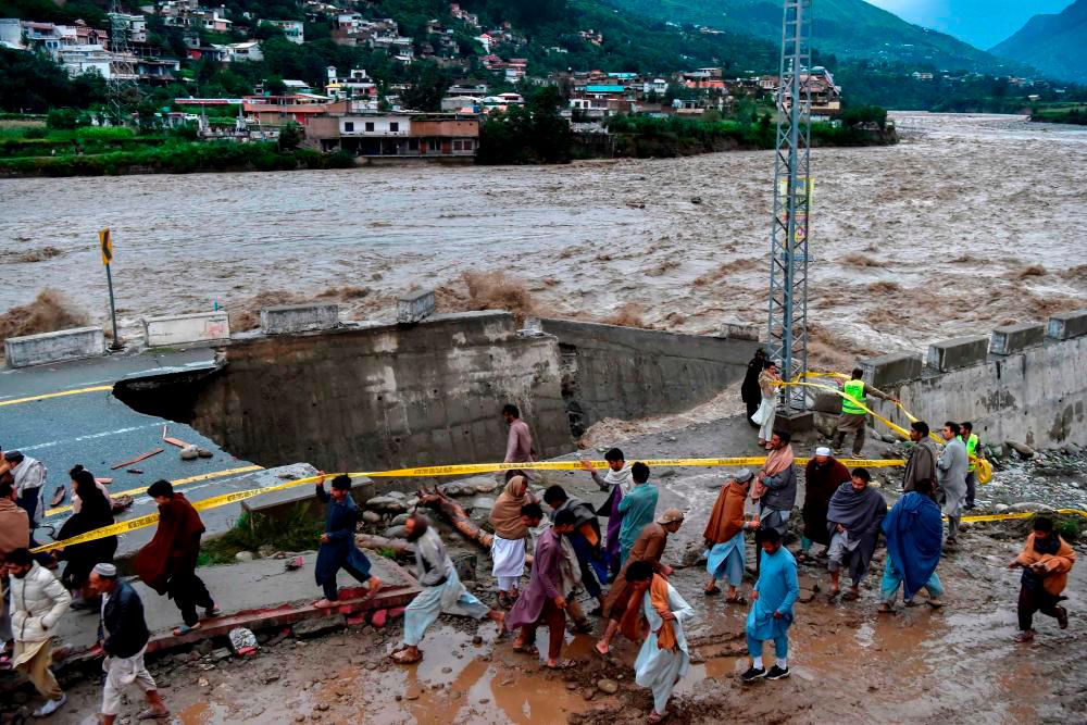Lebih 33 juta penduduk, 72 daerah di Pakistan terjejas banjir
