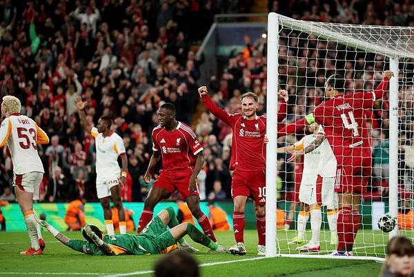 Liverpool crush Galatasaray to reach Champions League quarters