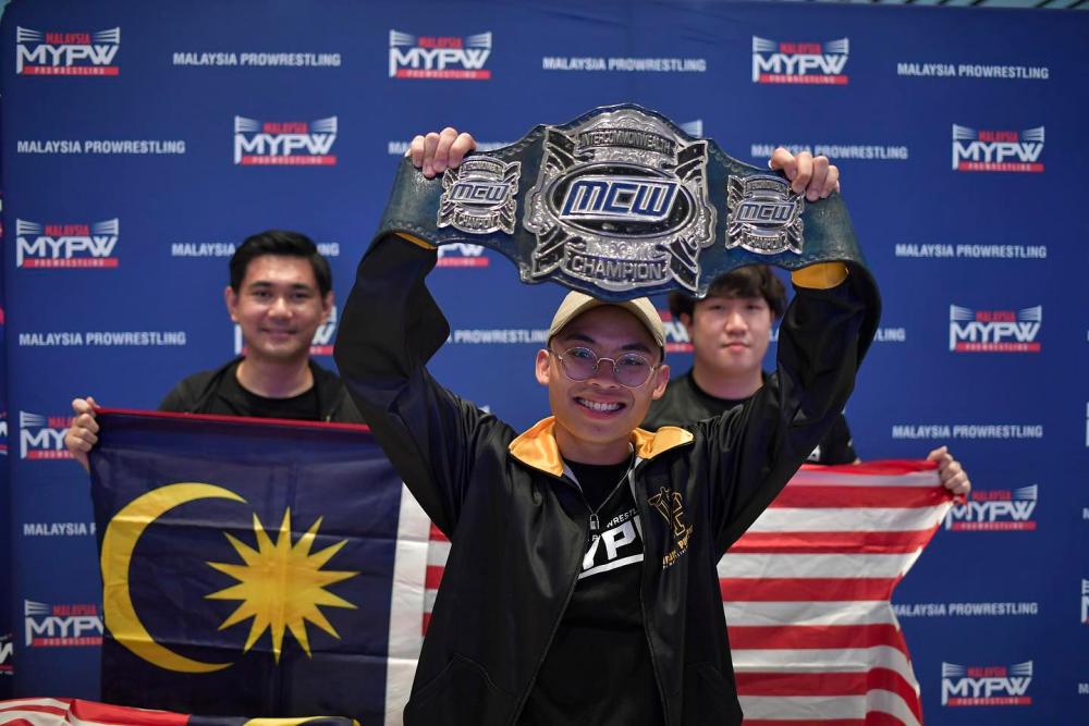 MCW Intercommonwealth champion Emman sets his sights on SEA Wrestling ...
