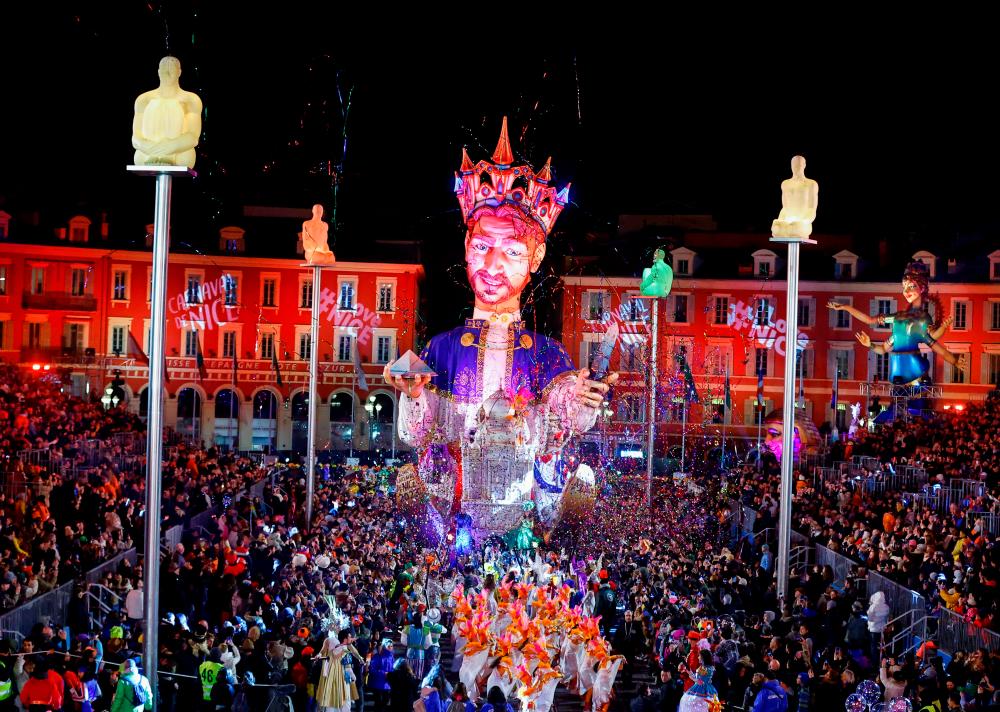 Nice carnival celebrates 150 years, with a nod to Rio