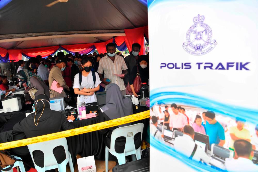 PDRM 50% discount on traffic summonses receives overwhelming response