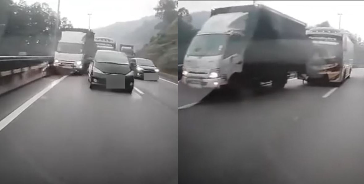 Lorry driver averts crisis after runaway bus crashes into rear - Newswav