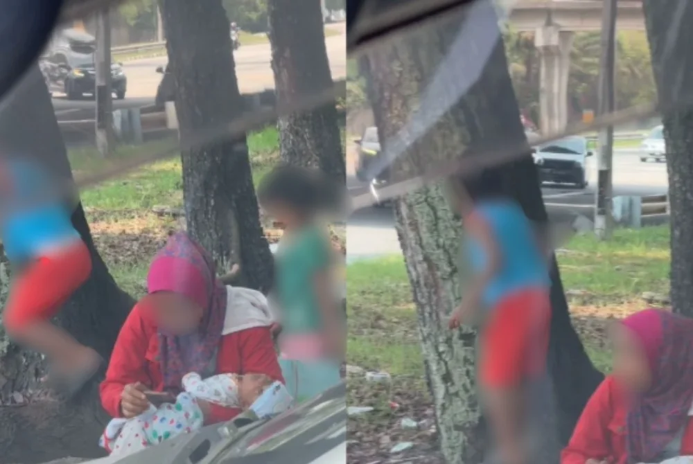 Photo of alleged Rohingya woman and children by roadside triggers ...